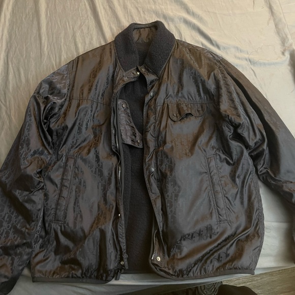 Dior | Jackets & Coats | A Dark Blue Reversible Dior Jacket Xlxxl ...